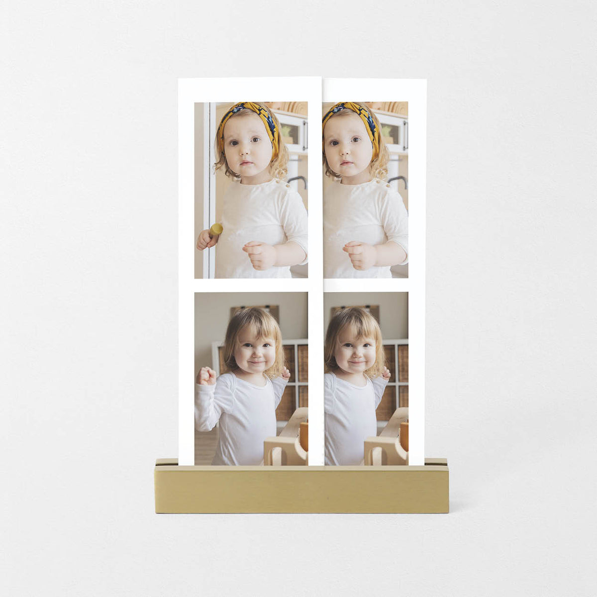 Brass Photo Holder - Retro Print & Photo Strip Holder – Popic