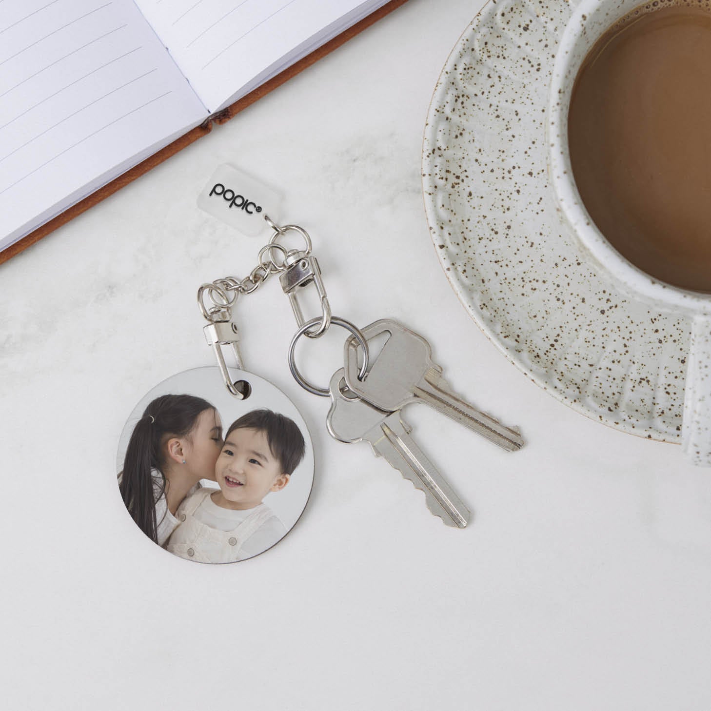 Custom Photo Keyrings | Personalised Photo Keychains – Popic