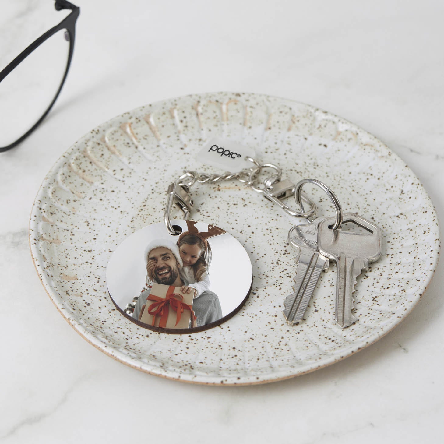 Custom Photo Keyrings | Personalised Photo Keychains – Popic