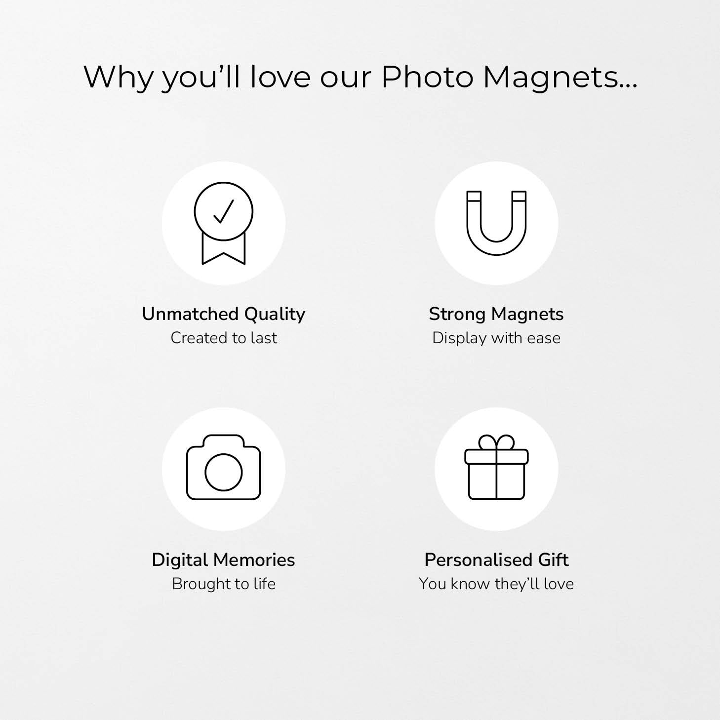 Custom Photo Magnets - High-Quality Fridge Magnets by Popic